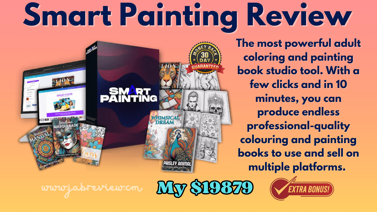 Smart Painting Review - Make Your Own Adult Coloring Books