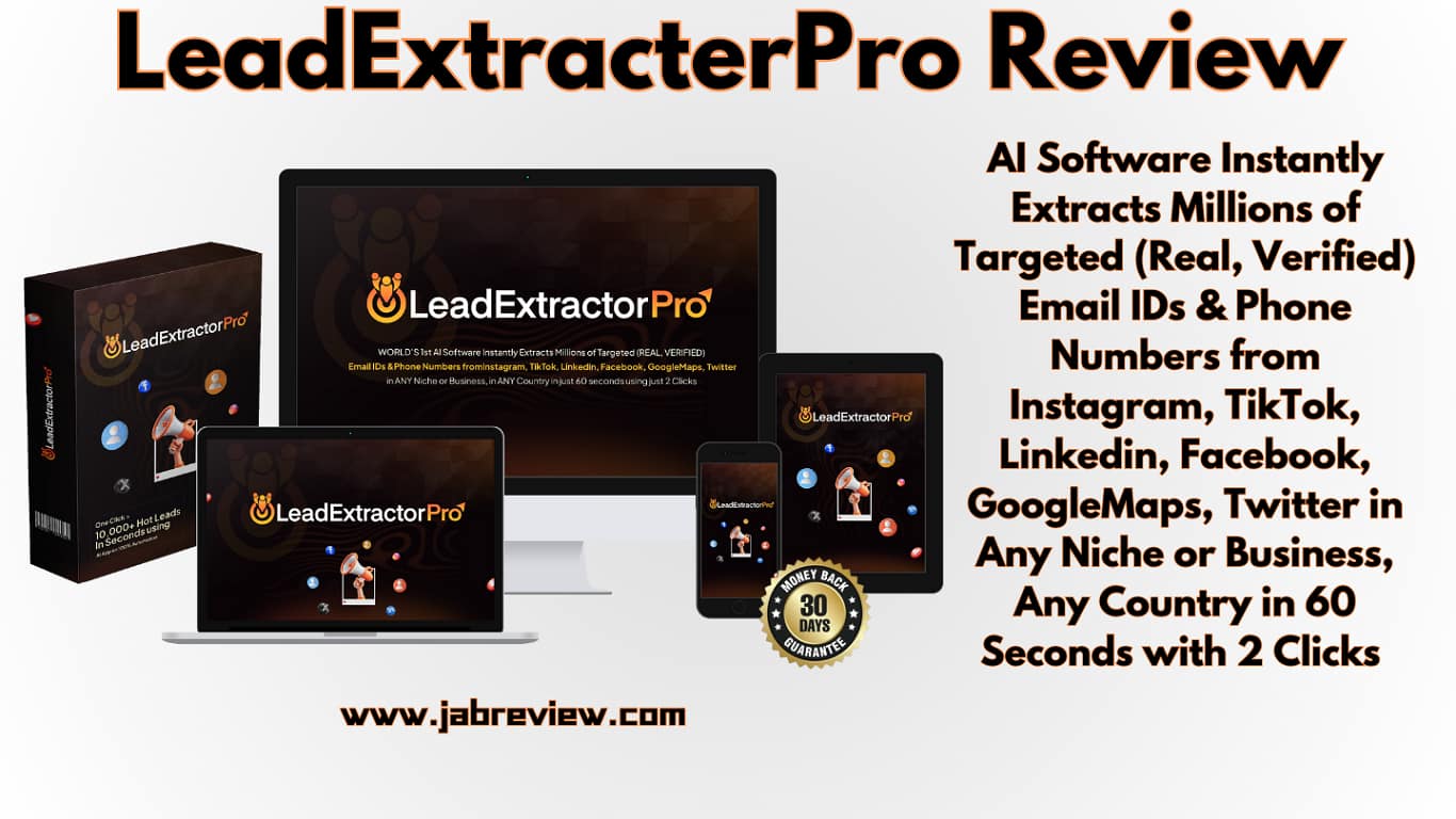 LeadExtracterPro Review - Get Unlimited Verified Leads